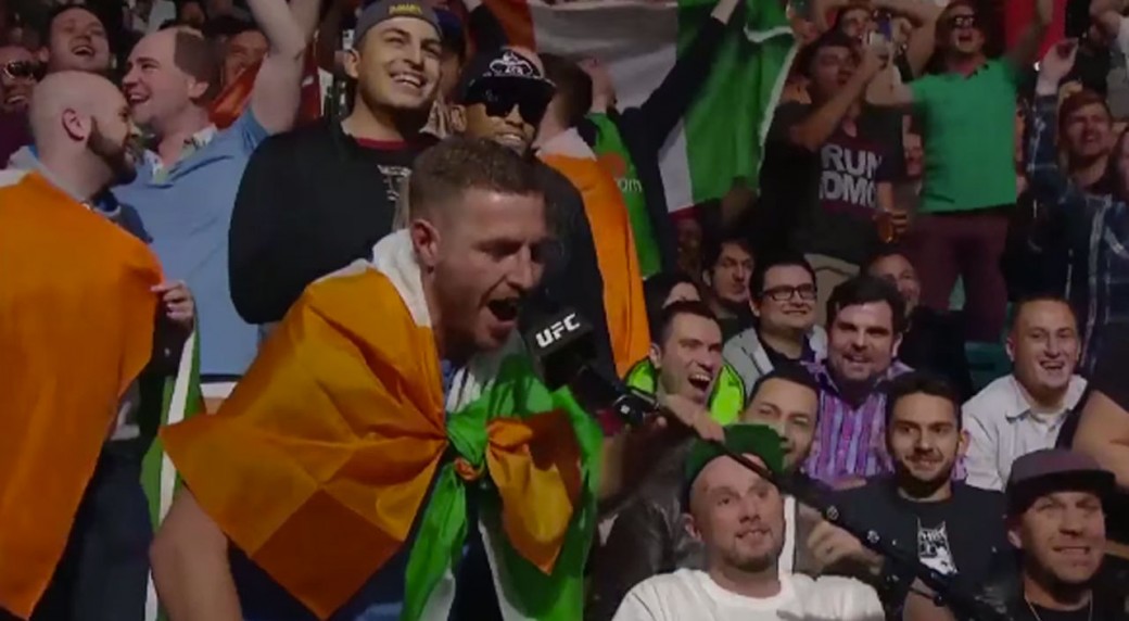 Watch: Crazy Irish UFC fans serenade Holly Holm - Sportsnet.ca
