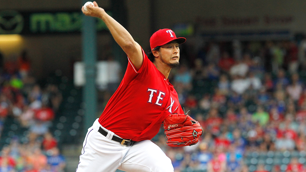 Rangers' Darvish exits early in third start since Tommy John | 15 M...