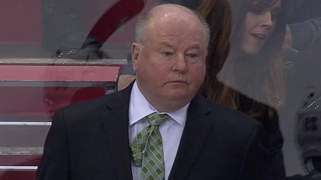 Wild coach Bruce Boudreau made fun of for brutal tie job | 15 Minut...