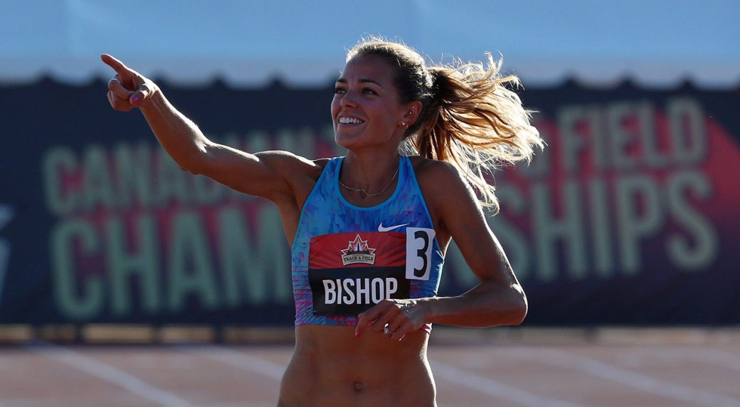Two weeks before worlds, Melissa Bishop races to Canadian 800 record in ...