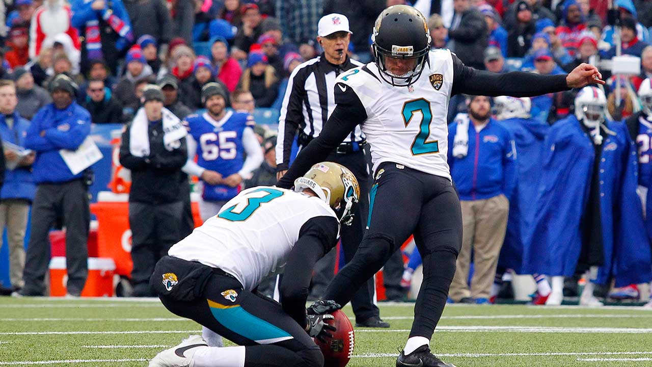 Jaguars waive kicker Jason Myers after two misses, sign Josh Lambo ...