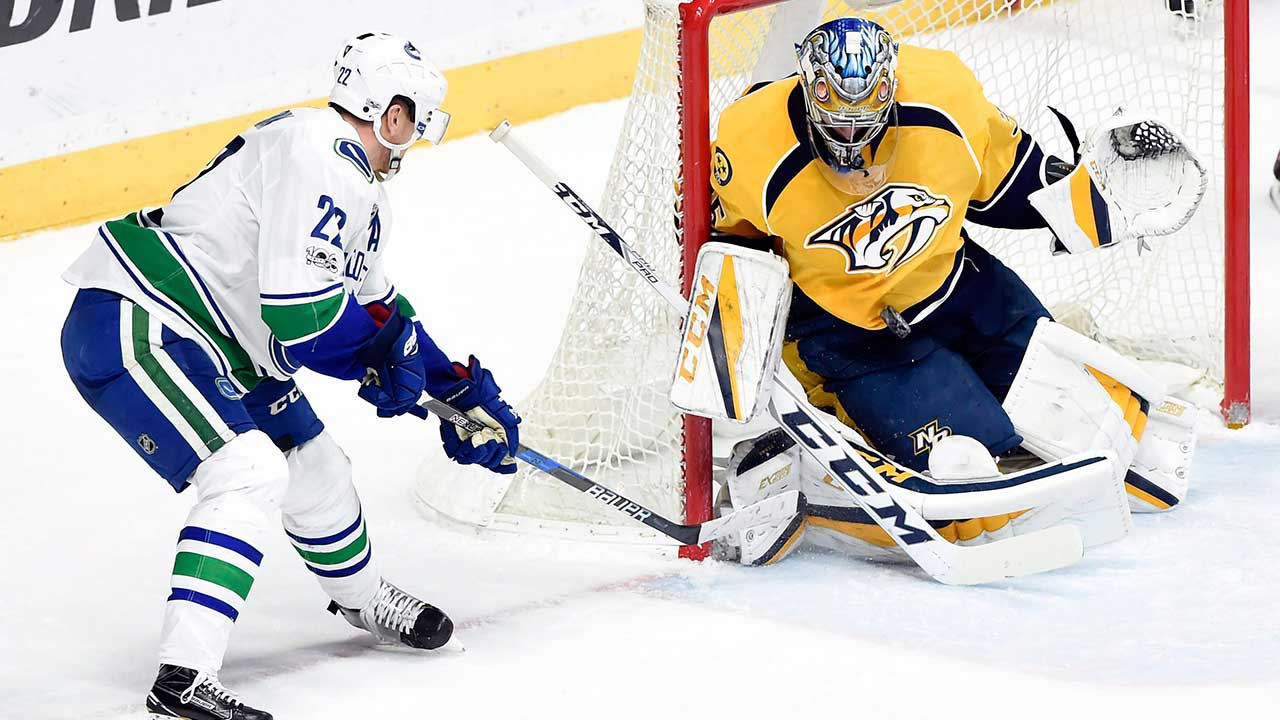 Daniel Sedin crosses 1,000 point mark as Canucks beat Predators | 1...