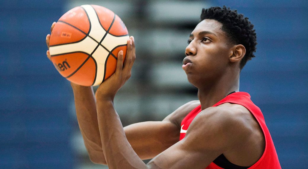 R. J. Barrett leads Canada to win over China at Pacific Rim Classic ...