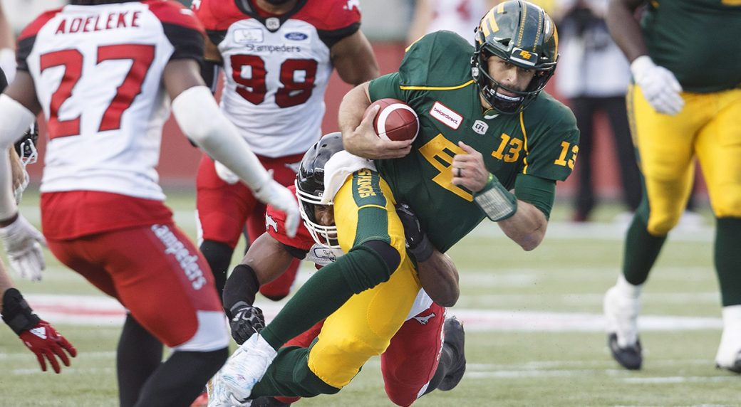 Eskimos stars get top honours in CFL performer of the week - Sportsnet.ca