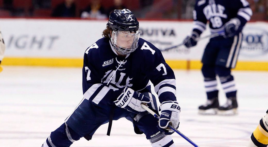 Capitals sign Yale product Joe Snively to two-year deal - Sportsnet.ca